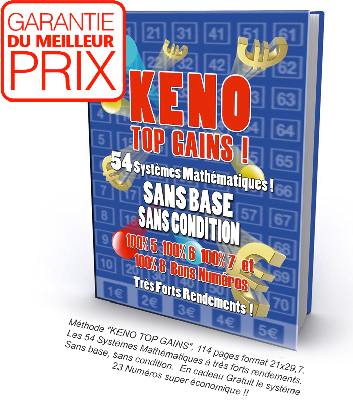 KENO TOP GAINS - 09205 [Livre]